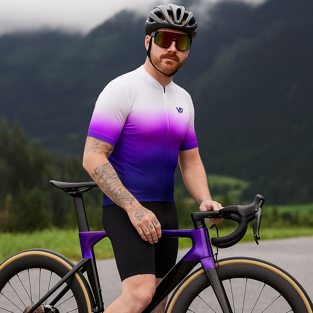 Purple Gradient Cycling Kit - 20% Off Now – Victory Peak Cycling